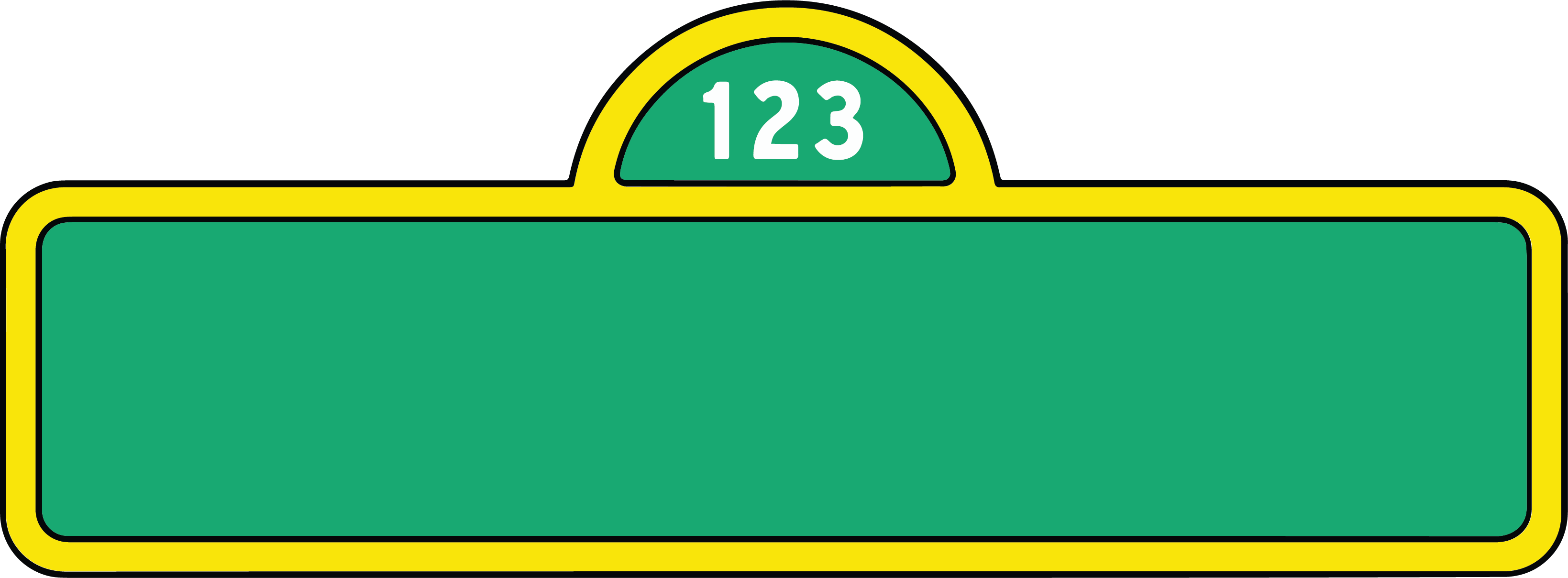 Sesame Street Sign Blank Logo Svg, Sesame Street Svg, Cartoo | Inspire ...