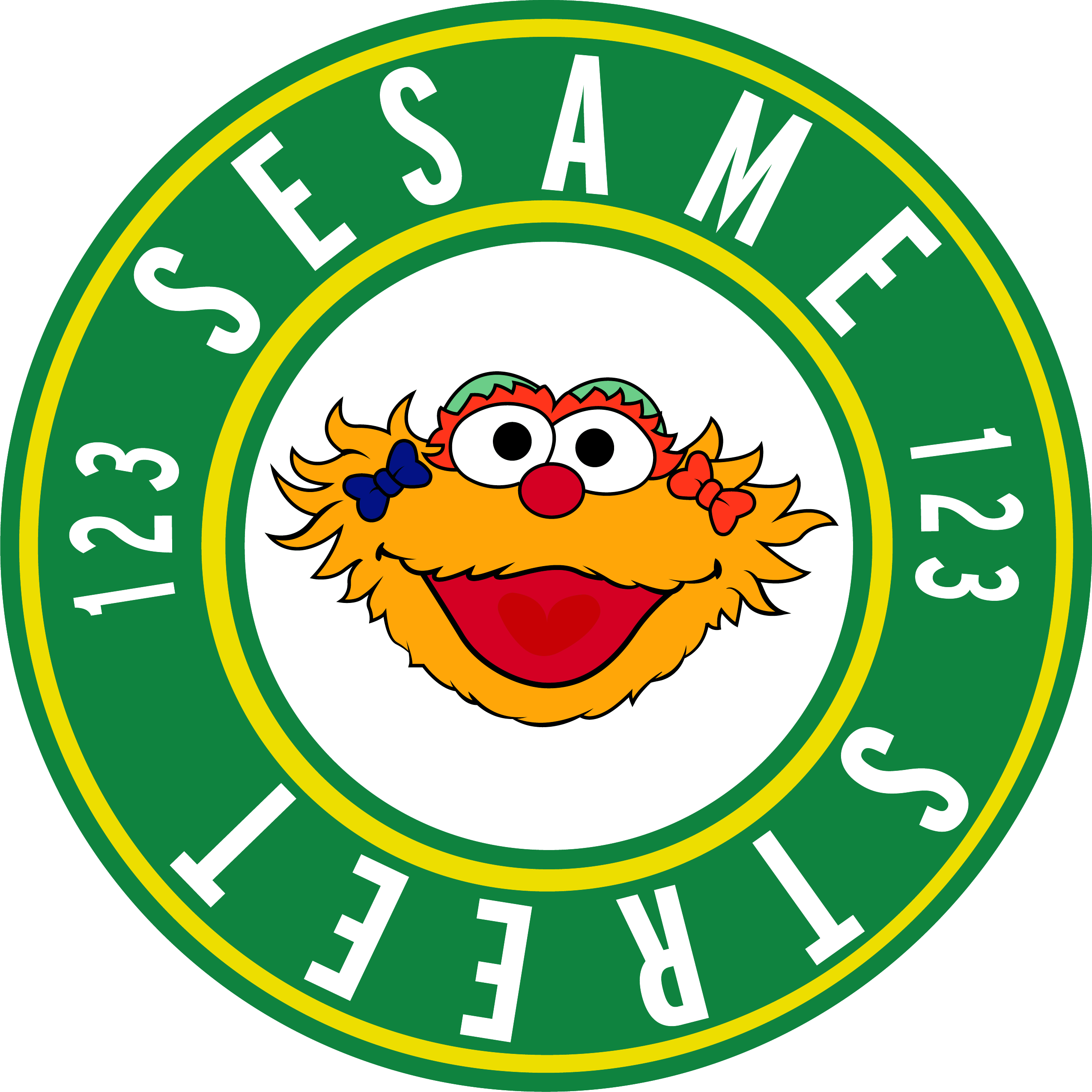 Zoe Sesame Street Logo Svg, Sesame Street Svg, Cartoon Svg, | Inspire Uplift