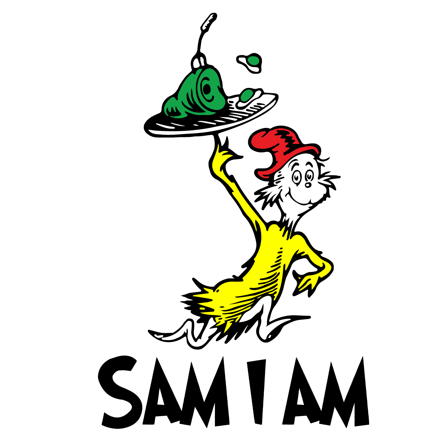 Sam i am Svg, Dr. Seuss Svg, Dr. Seuss Teacher Svg, Dr. Seus | Inspire ...