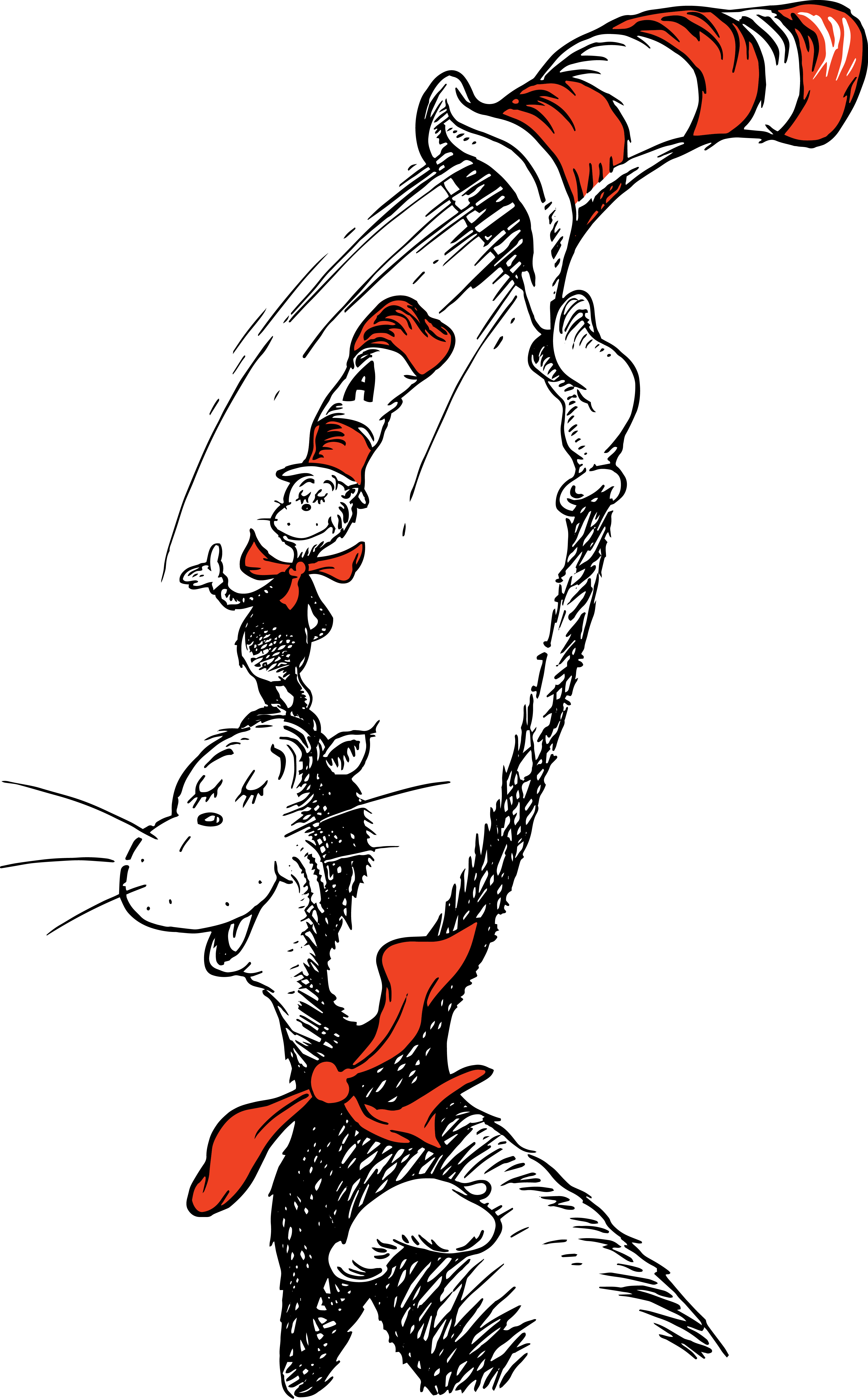 Dr. Seuss Svg, Dr. Seuss Clipart, Cat In The Hat Svg, Dr. Se | Inspire ...