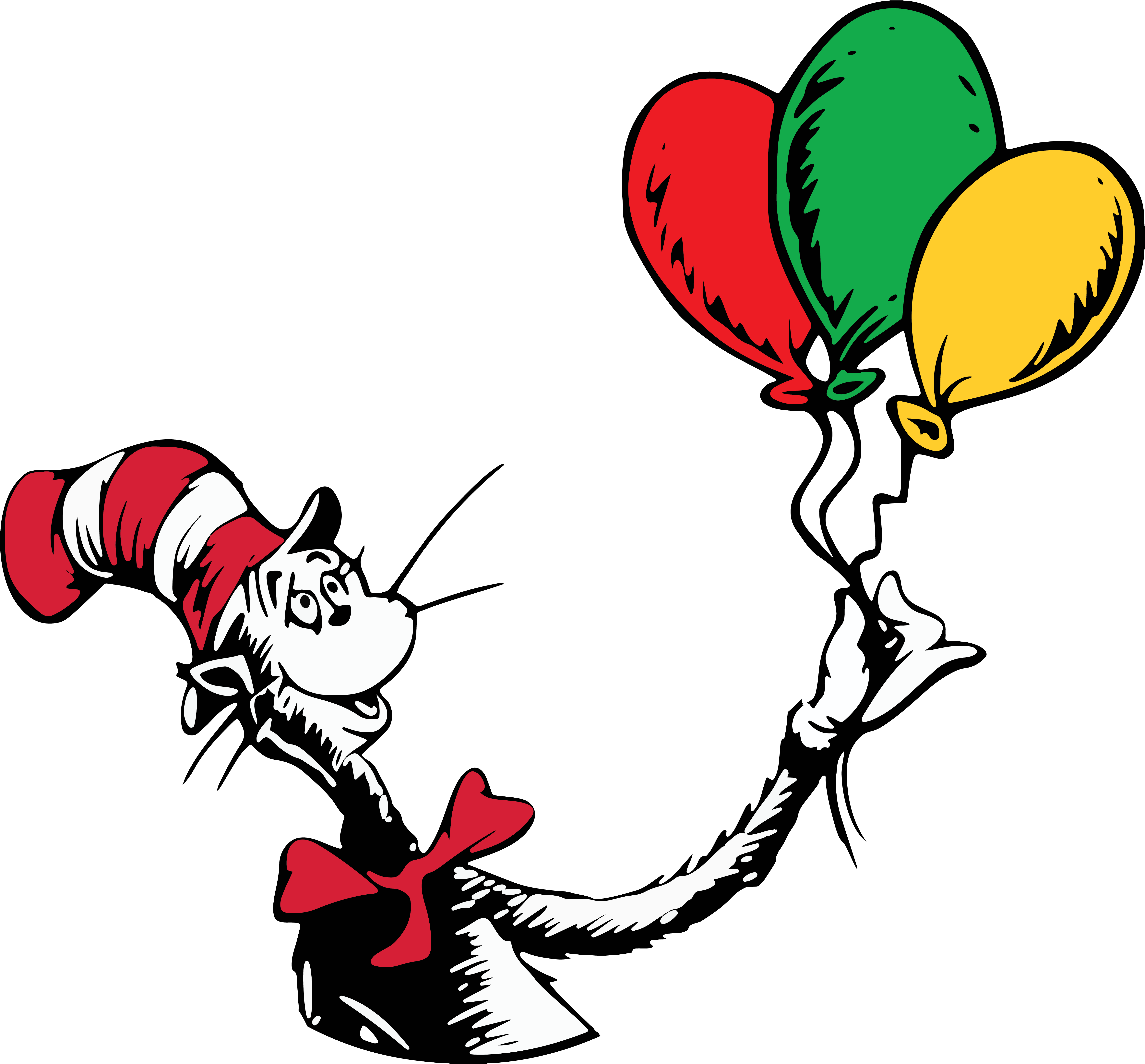 Dr. Seuss Svg, Dr. Seuss Clipart, Cat In The Hat Svg, Dr. Se - Inspire ...