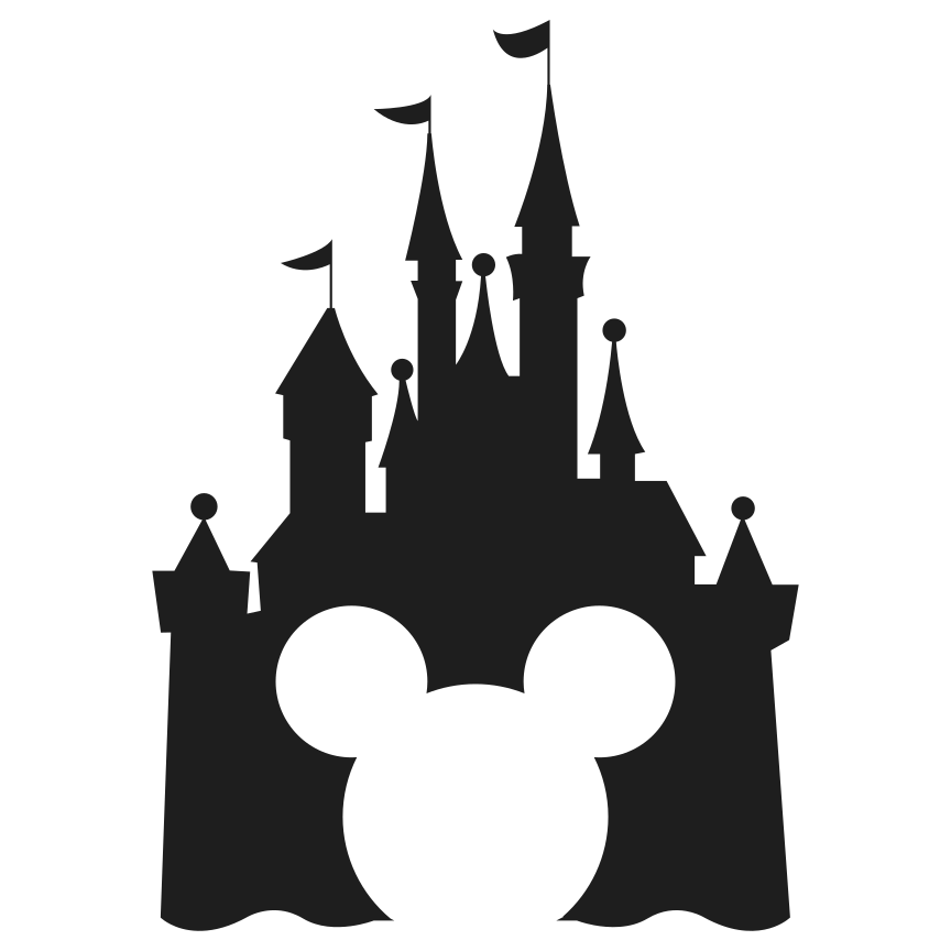 Mickey Mouse Head Castle Svg, Disney Castle Svg, Instant dow | Inspire ...