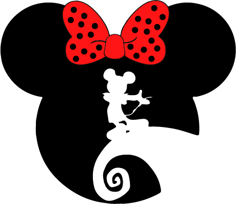 Minnie Mouse Head Wave Svg, Disney Svg, Instant download for | Inspire ...