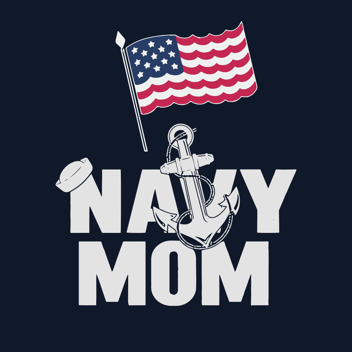Navy Mom Svg, USA Flag Svg, Mother's Day Svg, Mom Svg, Mom S - Inspire ...