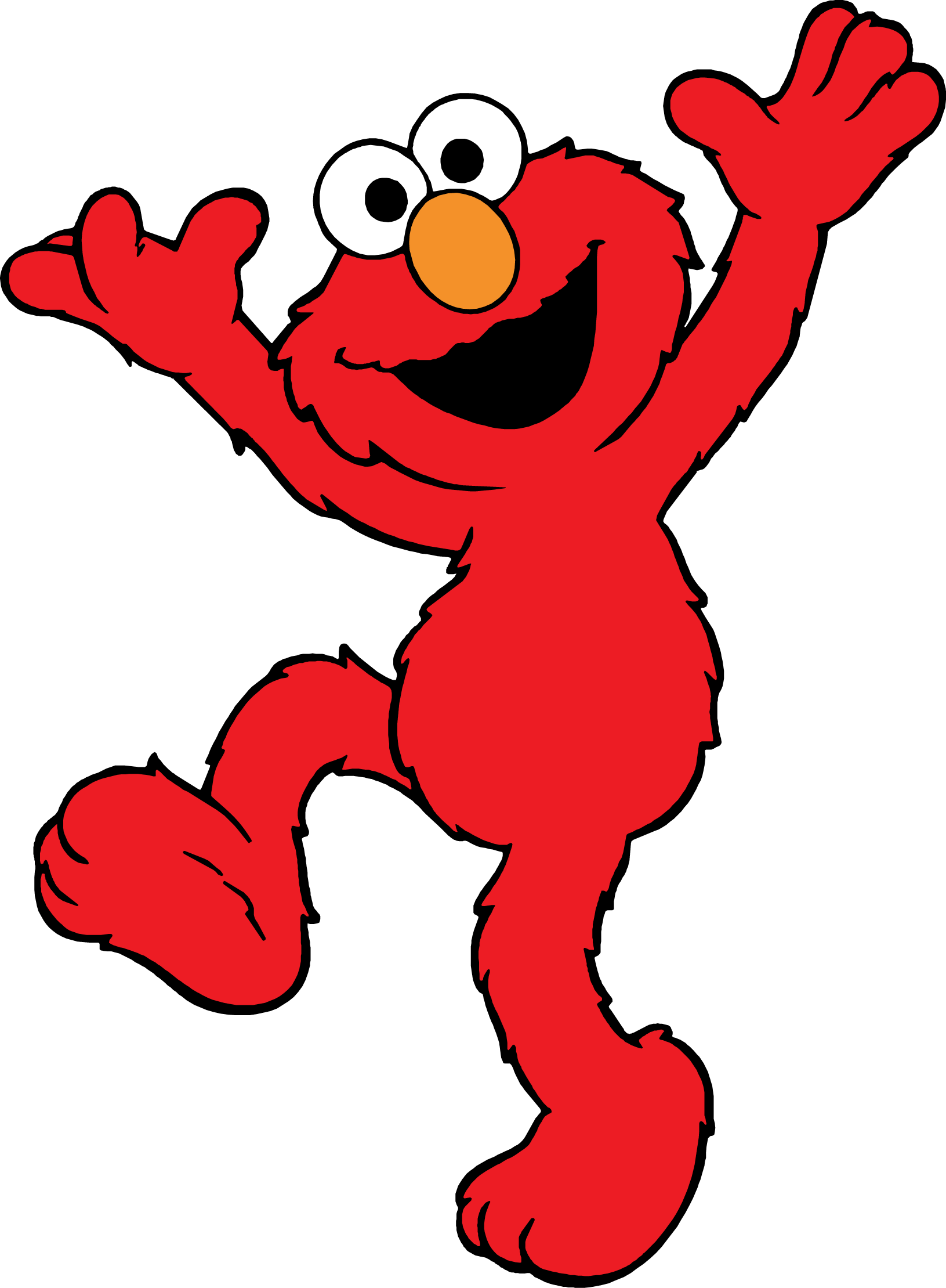 Elmo Svg, Elmo Clipart, Elmo birthday Svg, Sesame Street Svg | Inspire ...