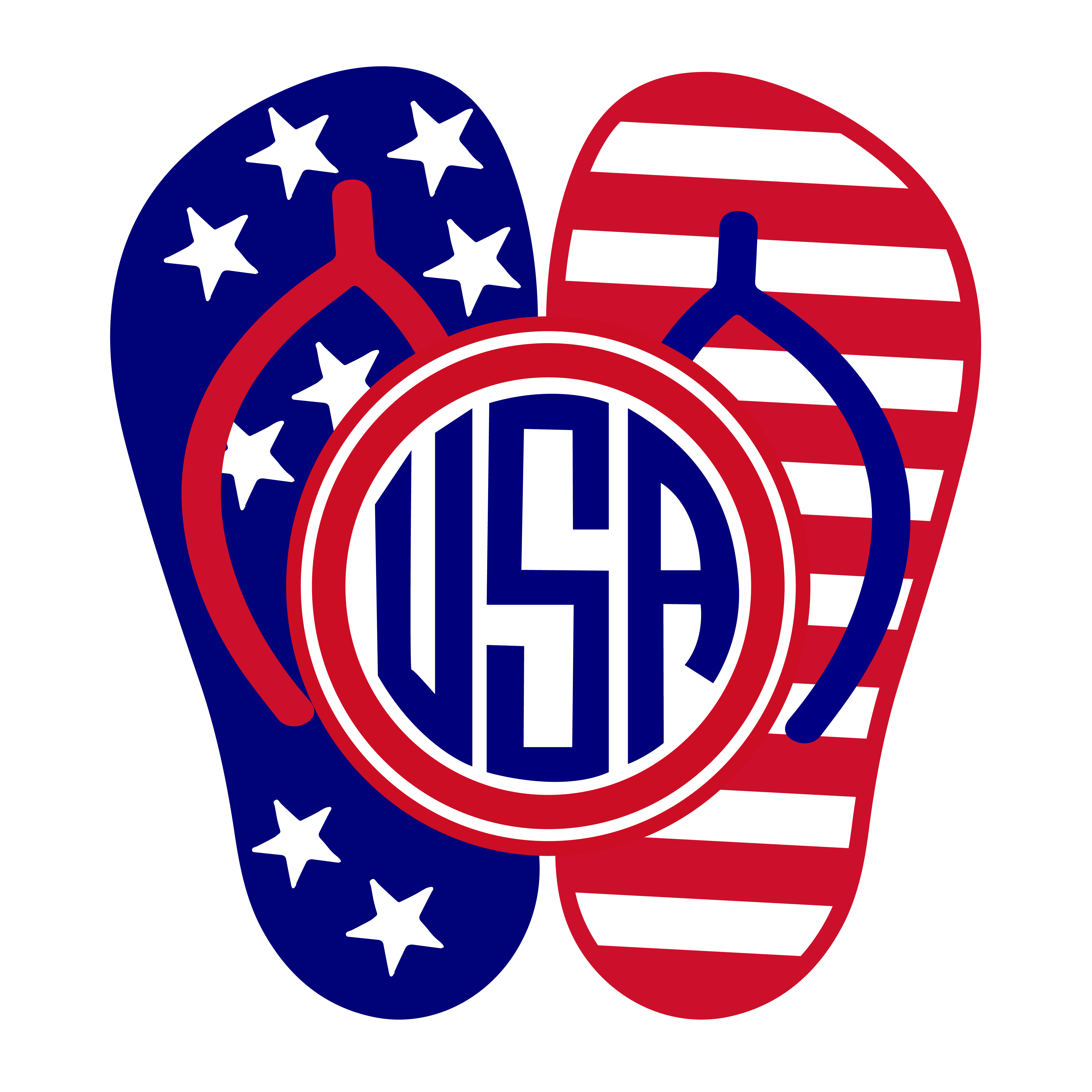 4th of July Flip-flops Svg, Fourth of July Svg, America Svg, | Inspire ...