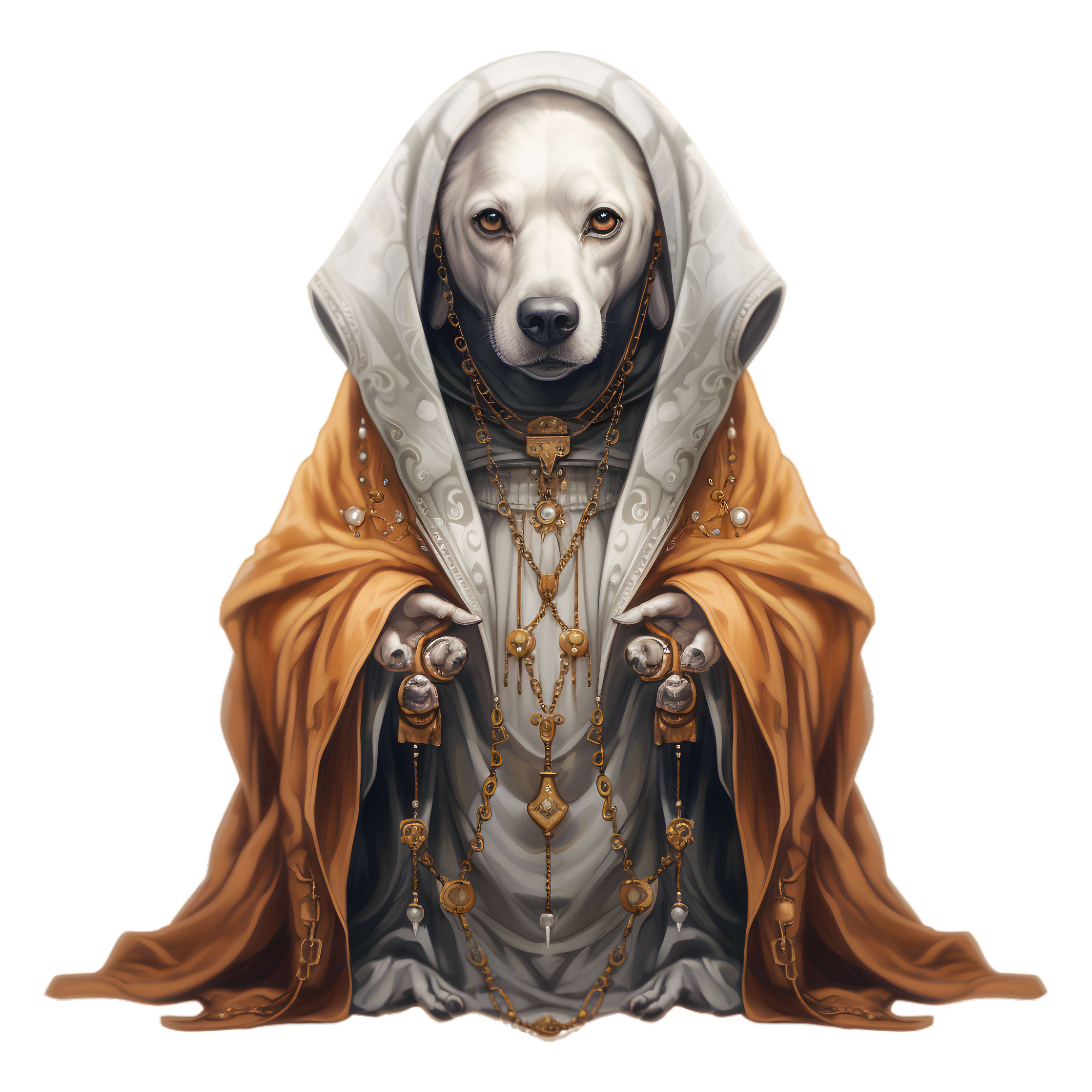 Halloween Ghost Dog PNG, Halloween Ghost Dog Sublimation Cli | Inspire Uplift