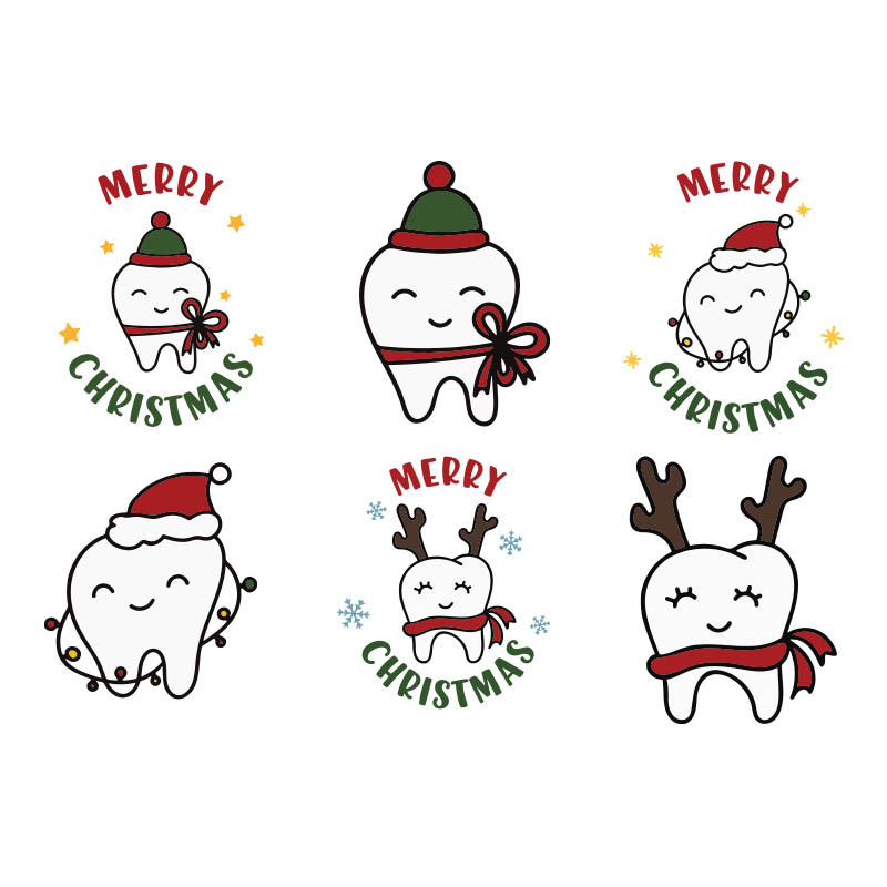 Dental christmas Svg Bundle, Tooth Merry christmas Svg, Toot | Inspire ...