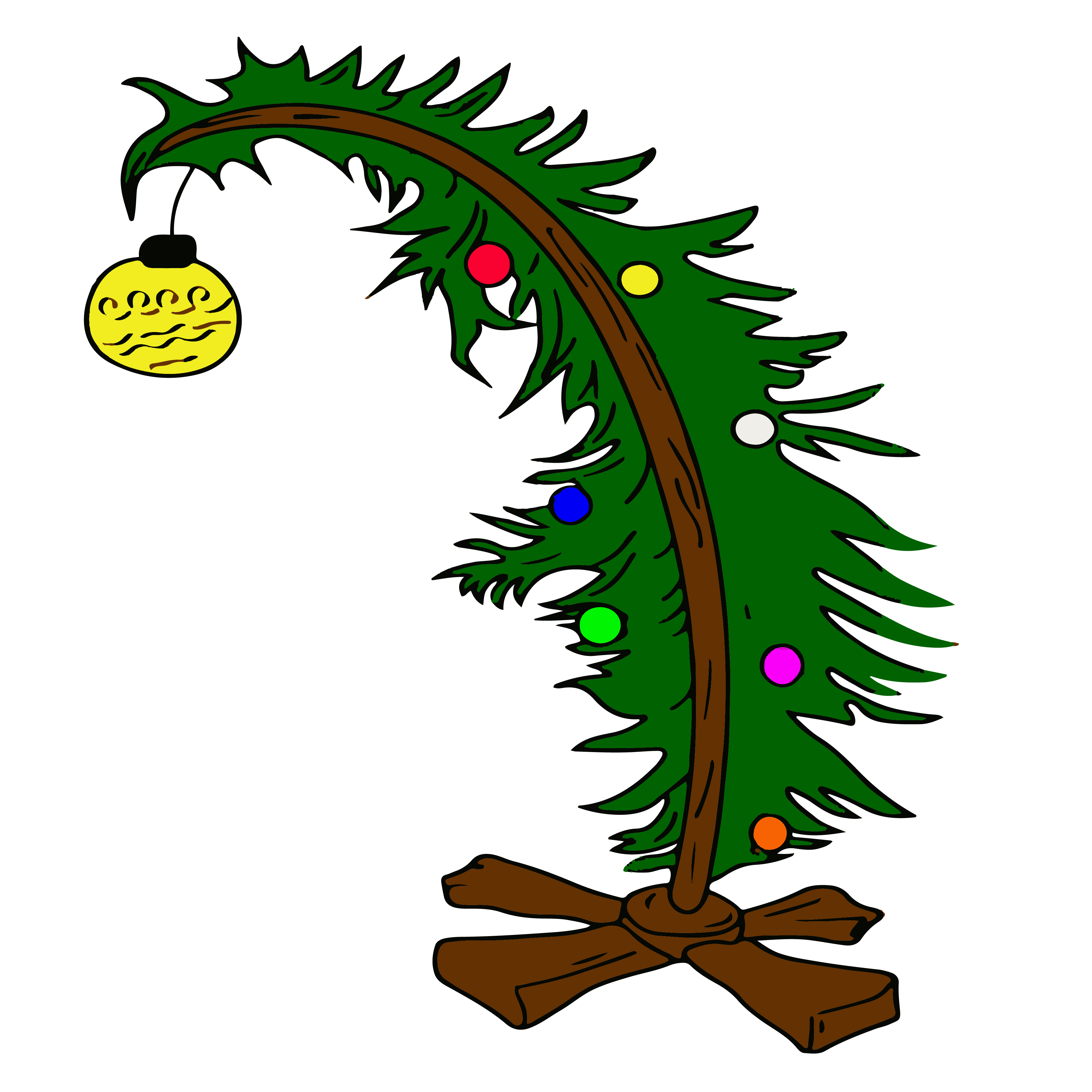 Christmas Tree Svg, Tree clipart, Curvy Christmas Tree Svg, | Inspire ...