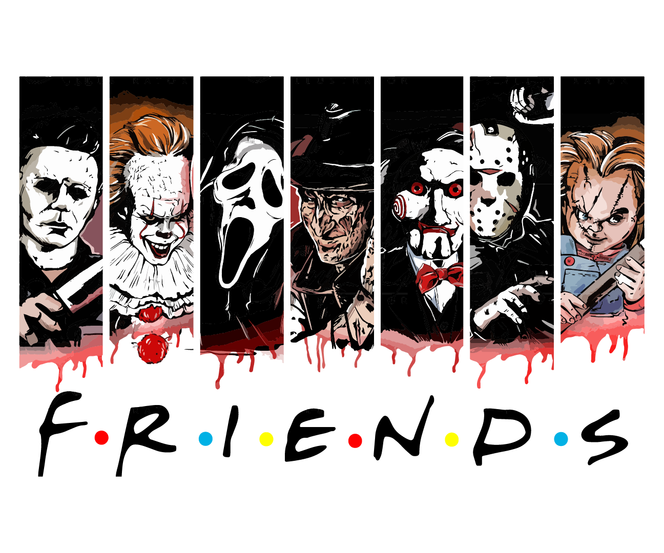 Halloween Horror Png, Halloween Friends Png, Horror Characte | Inspire Uplift