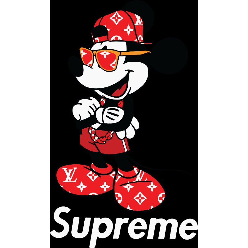 Mickey Supreme Svg, Minnie Supreme Svg, Minnie Mouse Svg, Mi | Inspire ...