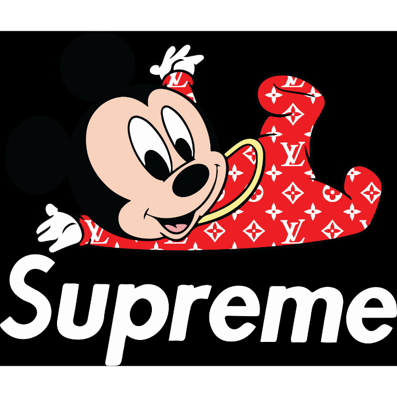 Mickey Supreme Svg, Minnie Supreme Svg, Minnie Mouse Svg, Mi | Inspire ...