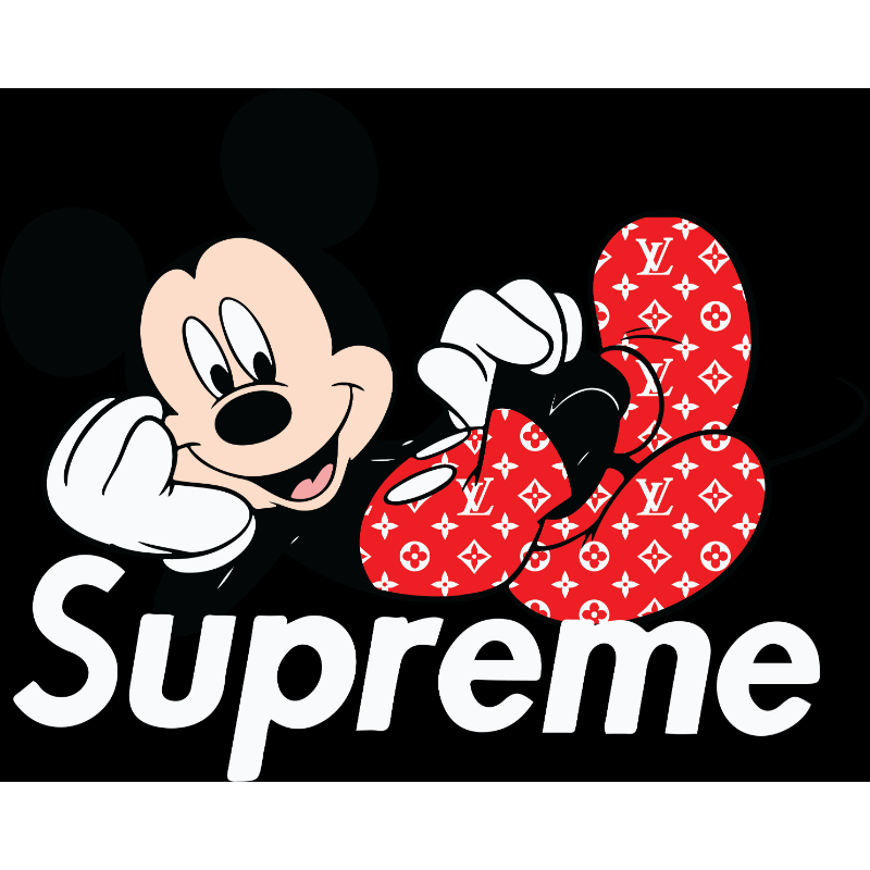 Mickey Supreme Svg, Minnie Supreme Svg, Minnie Mouse Svg, Mi | Inspire ...