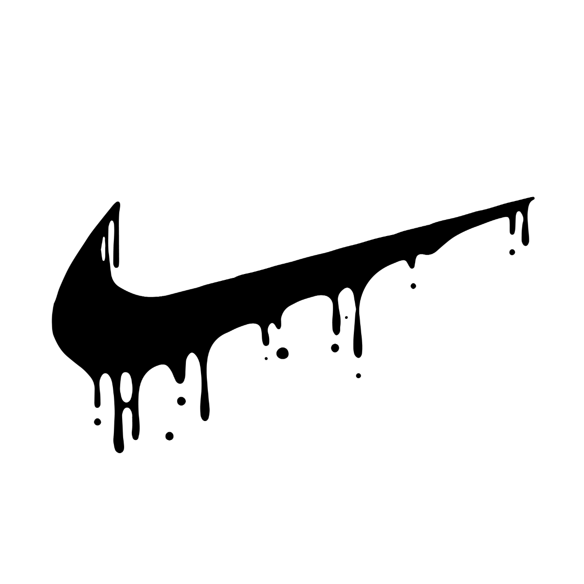 Nike Logo Dripping Svg, Logo Brand Svg, Dripping Nike Svg, B | Inspire ...