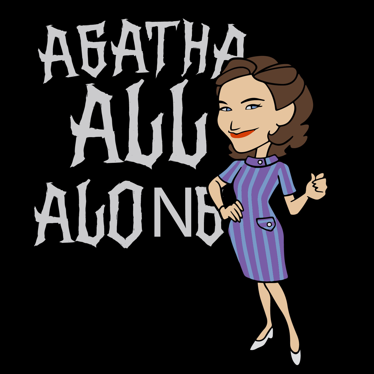 Agatha All Along Svg, Agatha All Along Svg, Marvel WandaVisi | Inspire ...