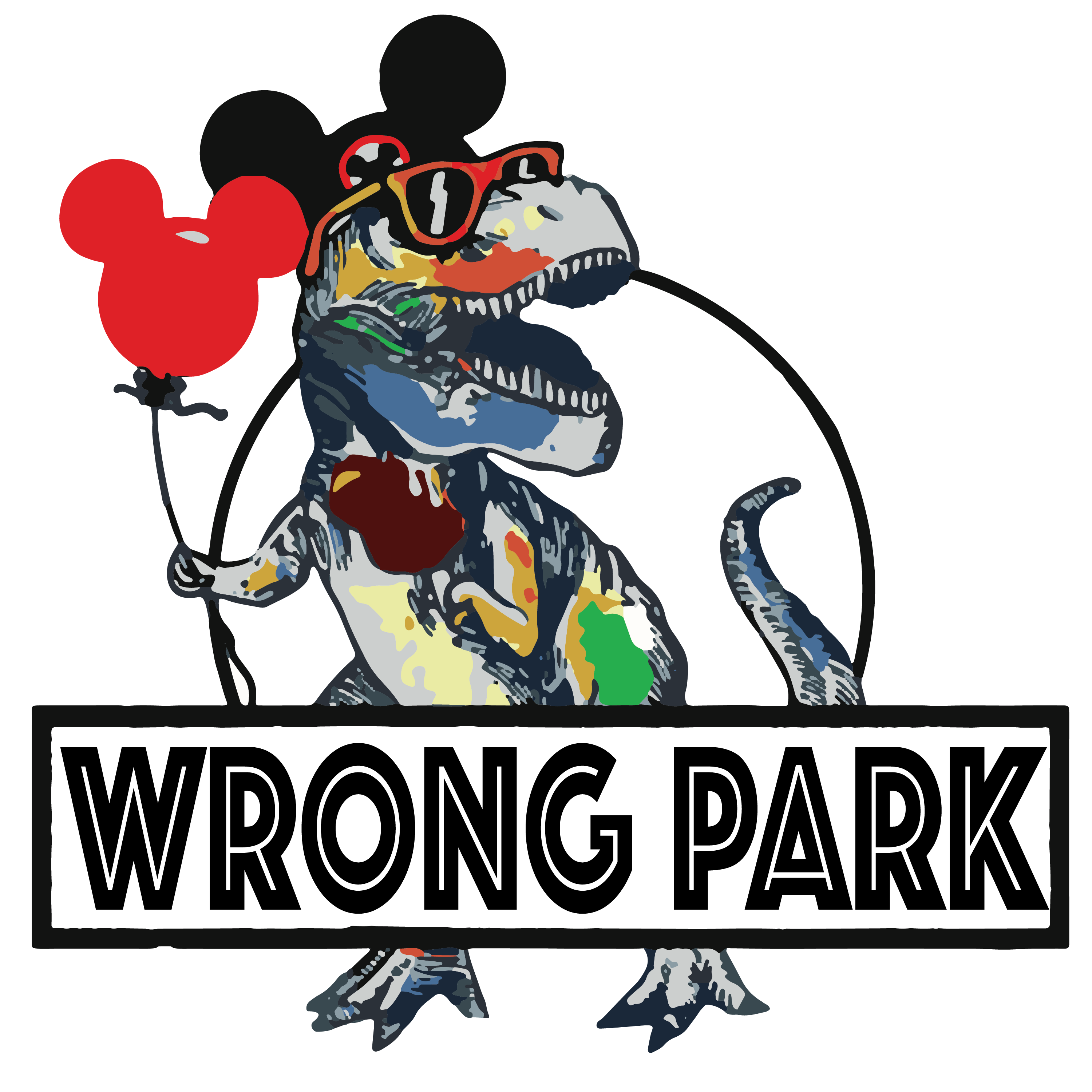 Wrong Park Svg Mickey T Rex Svg Dinosaur Svg T Rex Svg M Inspire