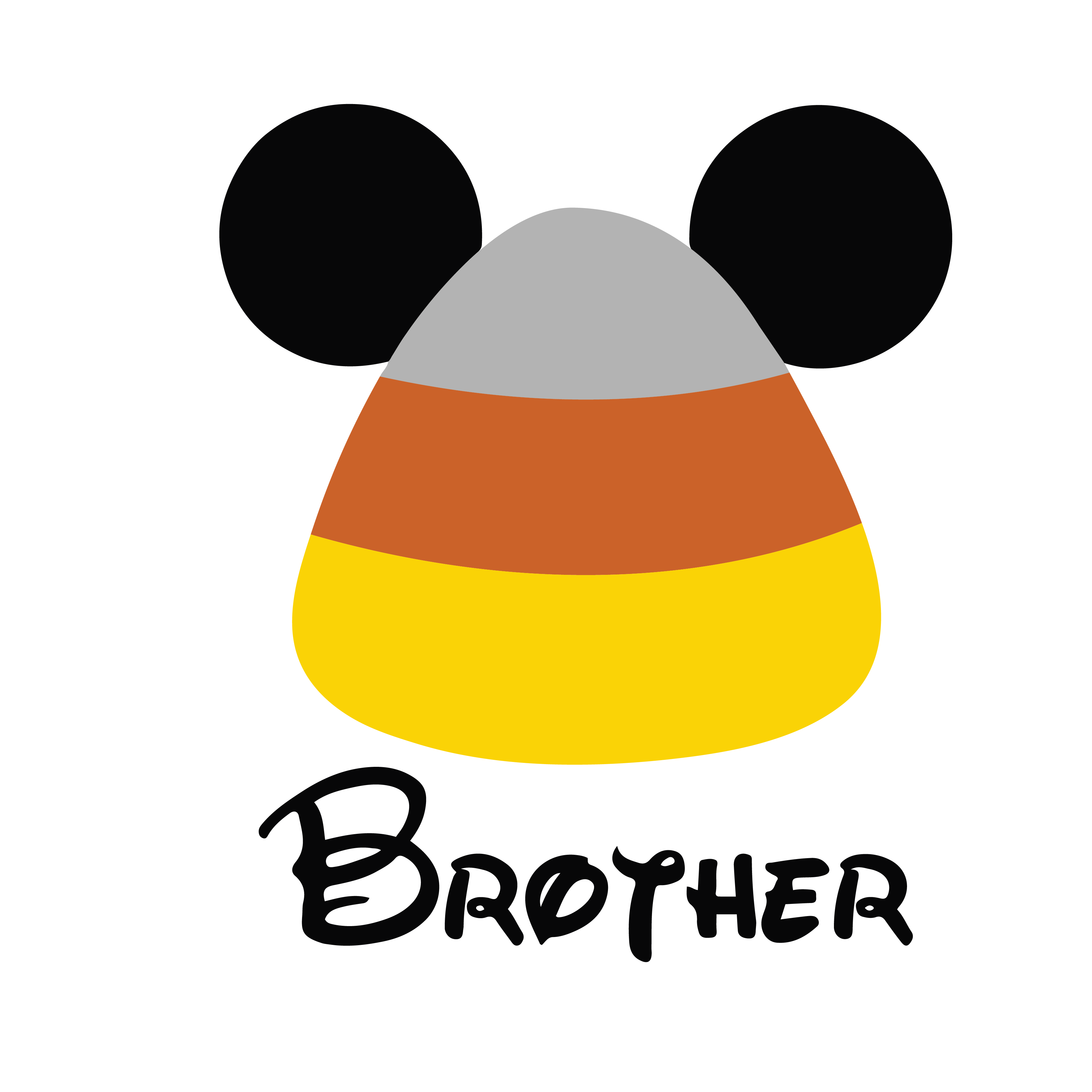 Brother Mickey Mouse SVG, Disney Halloween SVG, Mickey Hallo | Inspire ...
