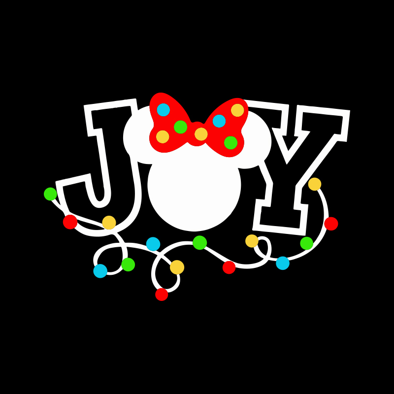 Disney Joy Christmas Svg, Minnie Mouse Joy Mickey Svg, Chris | Inspire ...