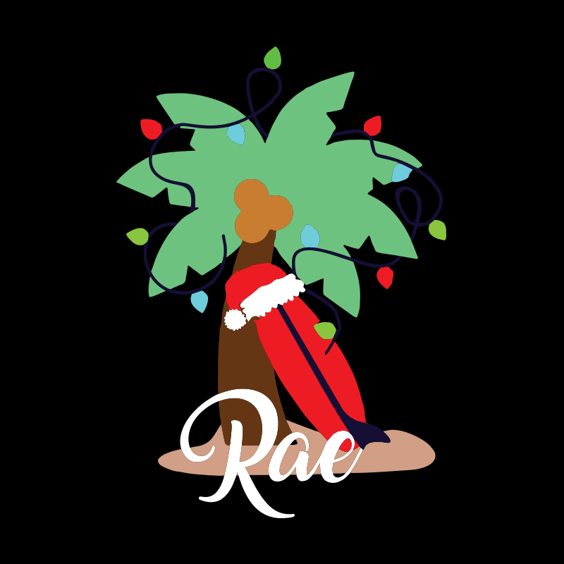 Santa svg, palm tree svg, Beach santa Svg, Santa hat svg, Ch | Inspire ...
