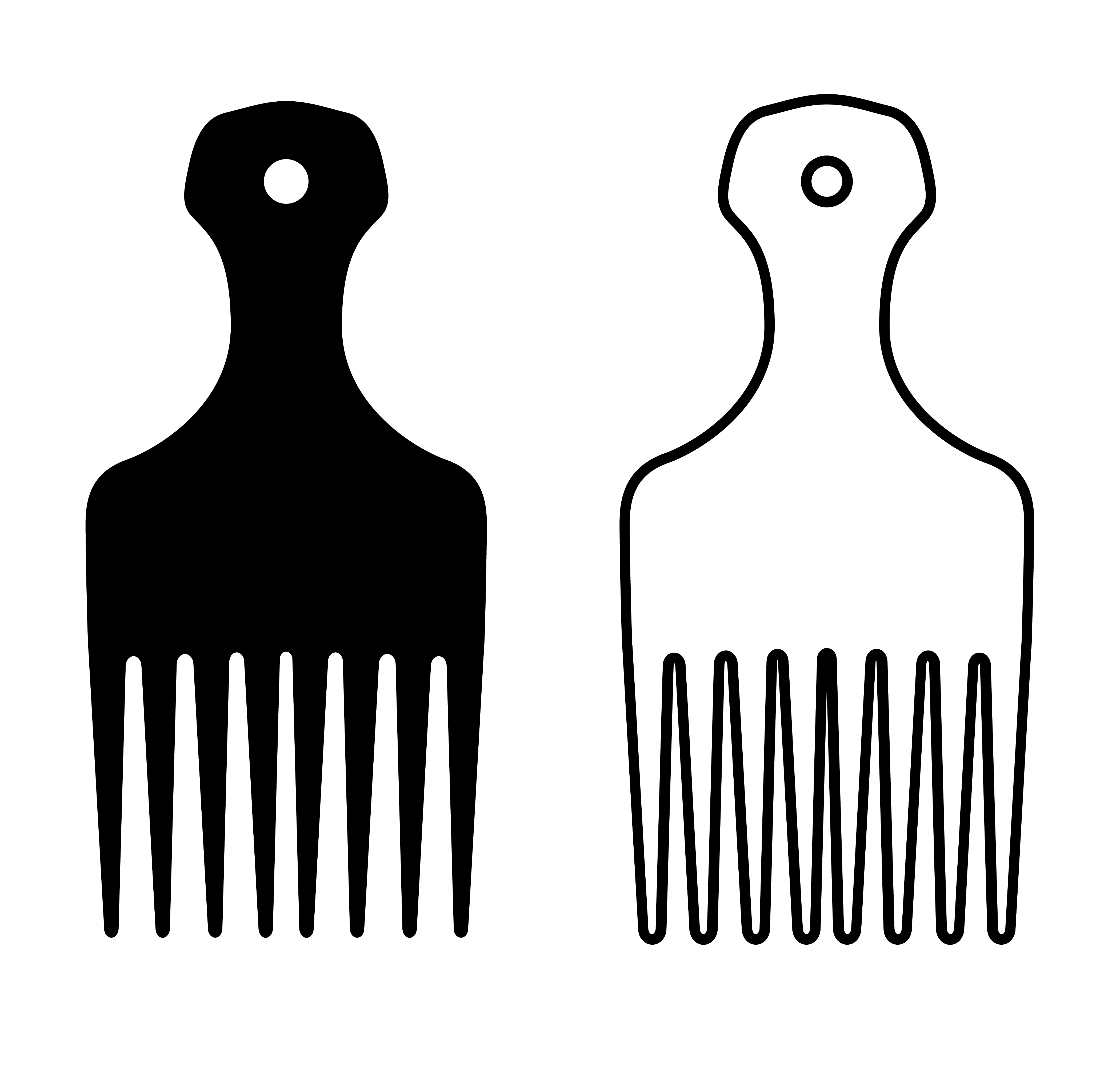 Afro hair pick Svg, Black Man Svg, Afro Man Svg, Afro man Sv | Inspire ...