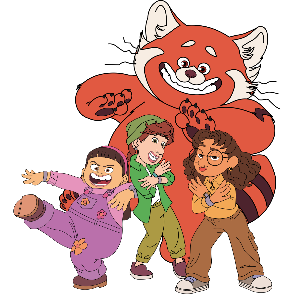 Funny Turning Red Characters Svg, Turning Red Svg, Turning r | Inspire ...