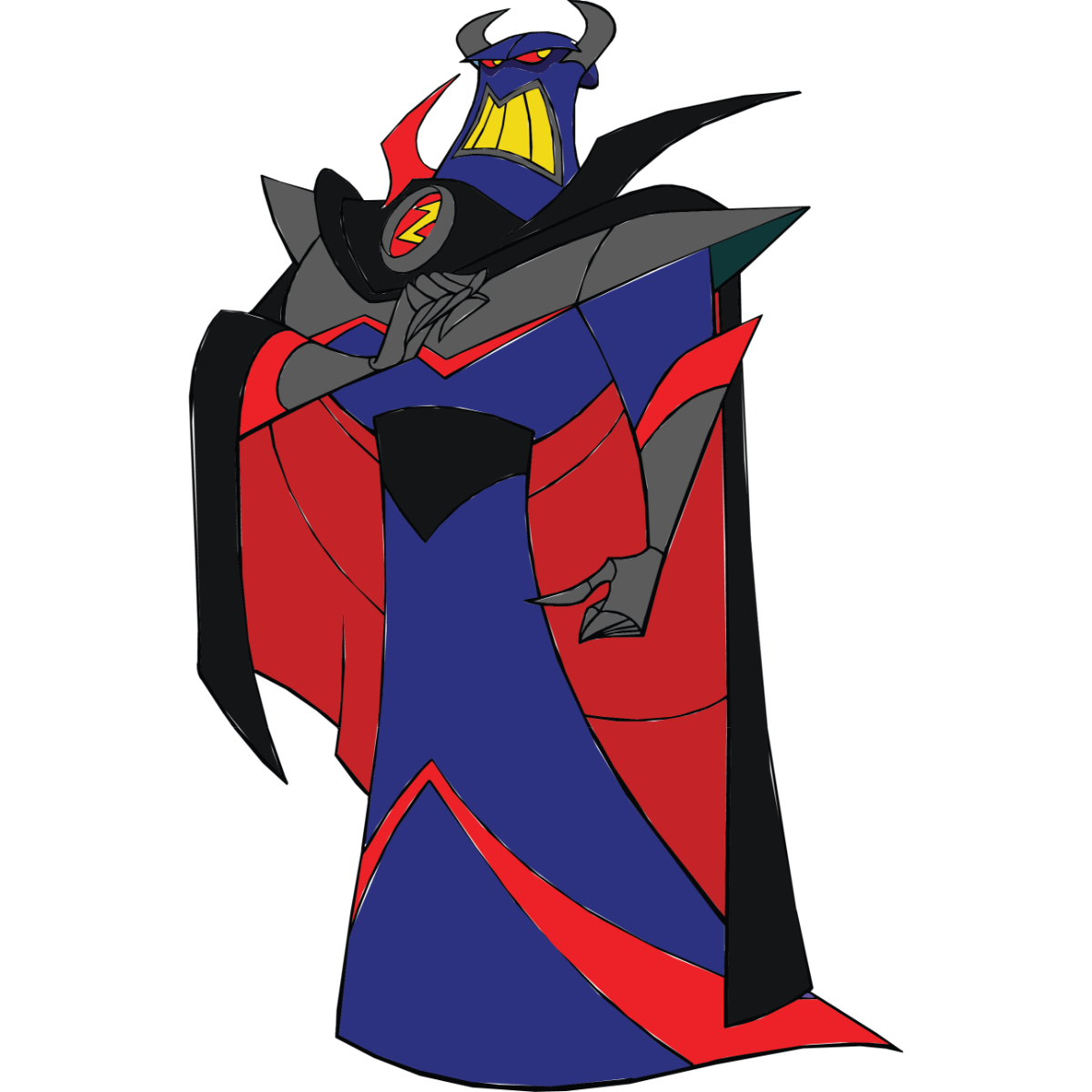 Emperor Zurg Svg, Toy Story Svg, Toy Story Clipart, Layered | Inspire ...