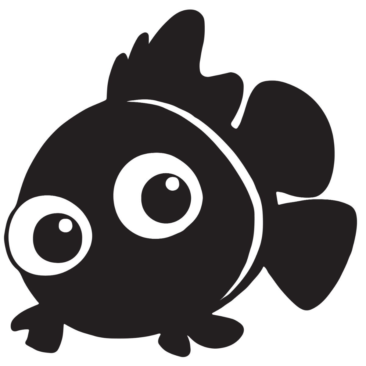 Finding Nemo Silhouette Svg, Finding Dory Svg, Dory svg, Fin | Inspire ...
