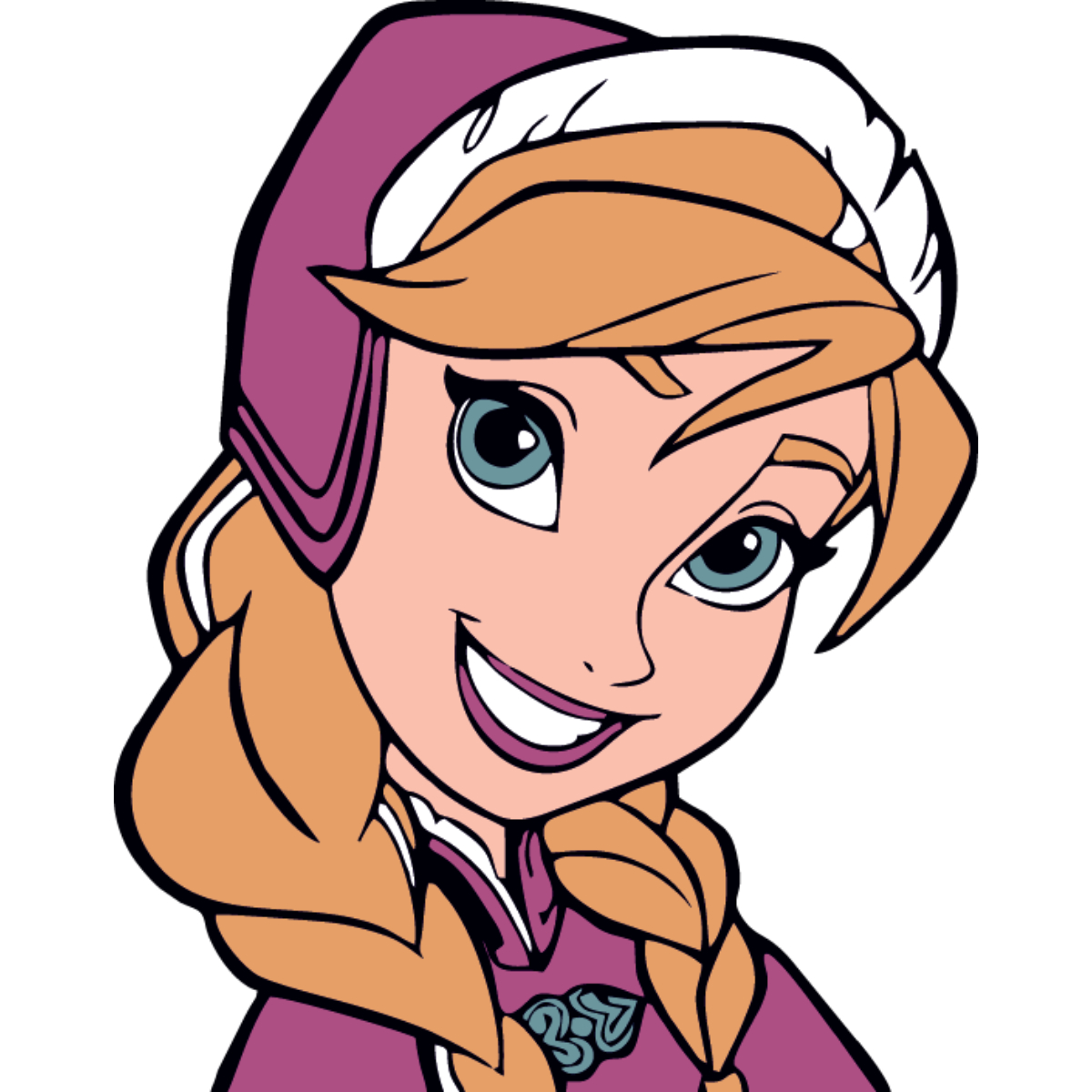 Anna Svg, Frozen Svg, Frozen family Svg, Frozen Birthday svg | Inspire ...