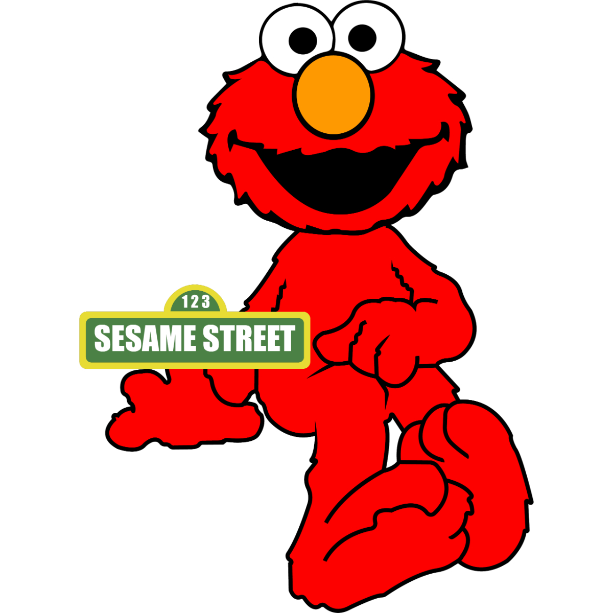 Elmo svg, Sesame Street Svg, Sesame Street logo, Cookie Mons | Inspire ...