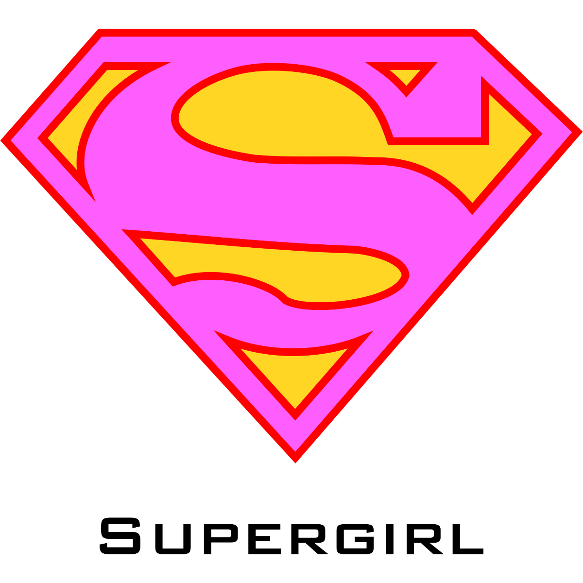 Supergirl logo Svg, Marvel Svg, Marvel Logo Svg, Superhero F | Inspire ...