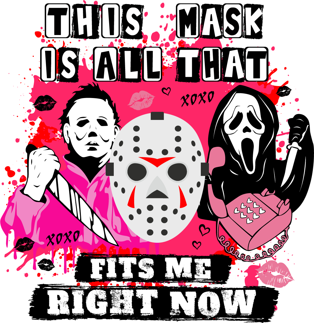 This Mask Is All That Fits Me Right Now Svg, Horror Mean Gir | Inspire ...