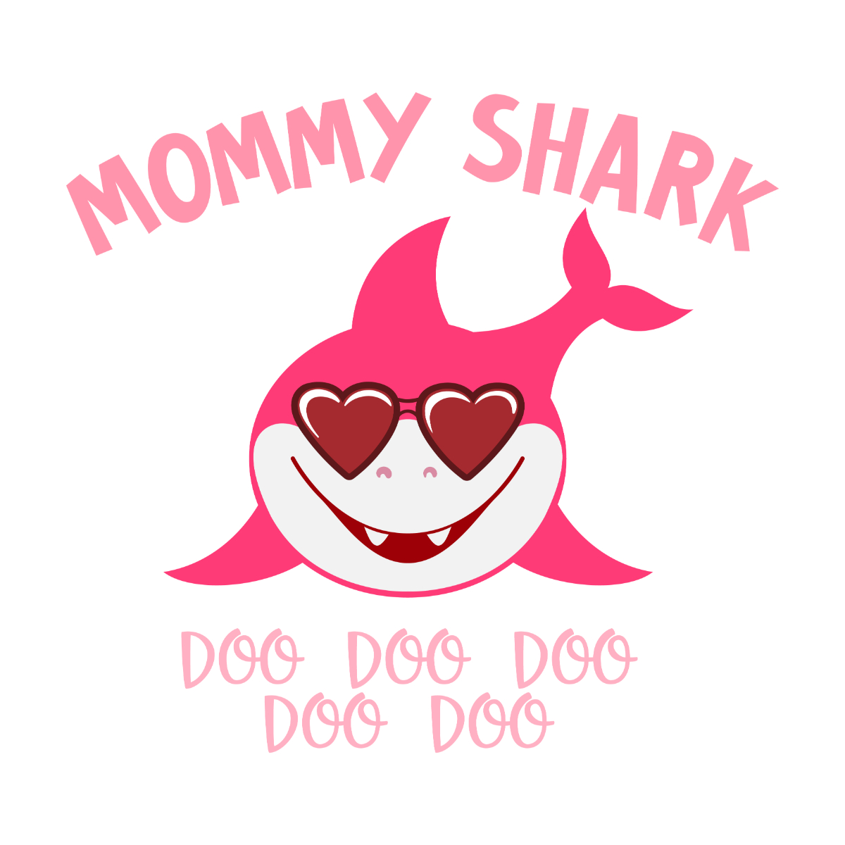 Mommy shark Svg, Baby Shark Family Svg, Baby Shark Birthday | Inspire ...