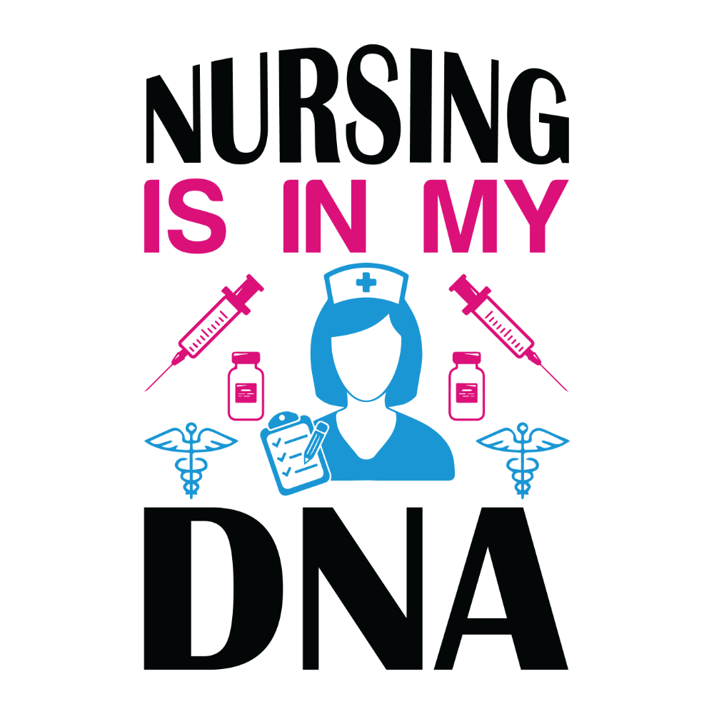 Nursing is in my DNA Svg, Nurse Svg, Nurse T Shirt Design, N | Inspire ...