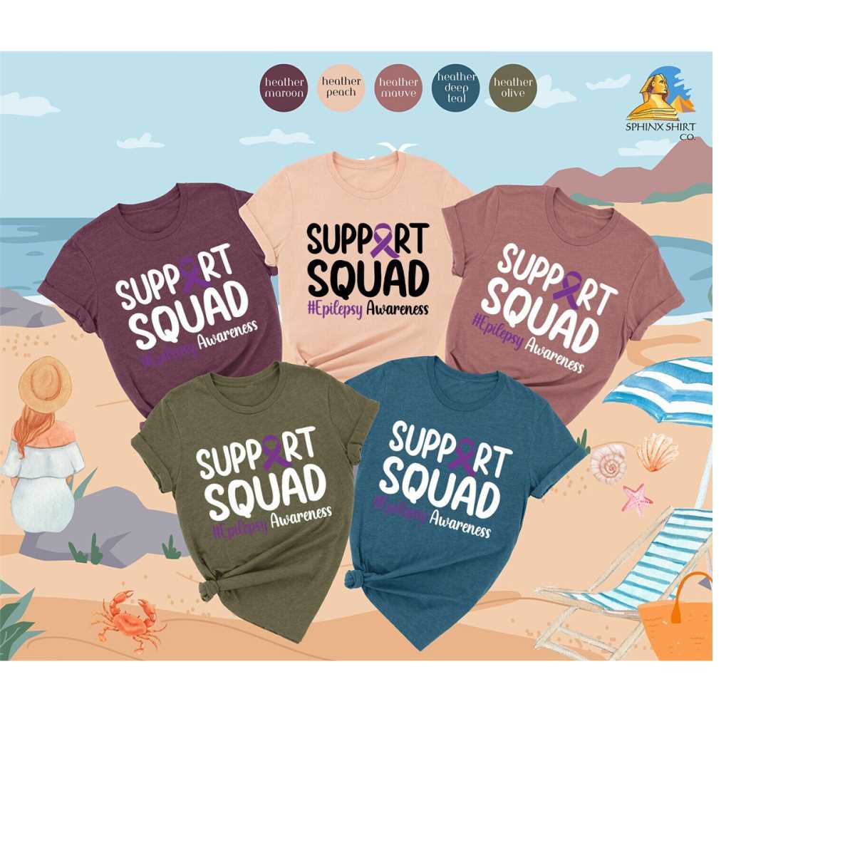 Support Squad Shirts | Team Spirit Tees | Inspire Uplift