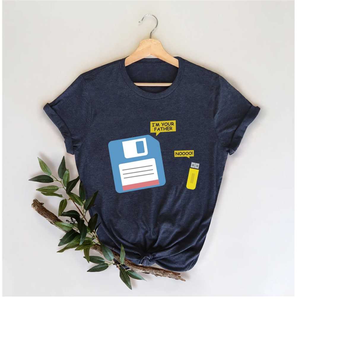 Disk and Flash Shirt, Computer Tech USB Shirt, Disk I'm Your | Inspire ...