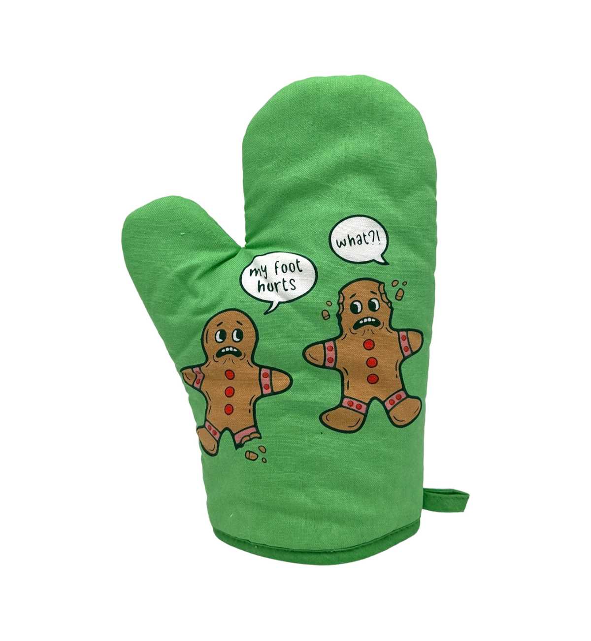 My Foot Hurts, Huh, Gingerbread Men Christmas Oven | Inspire Uplift