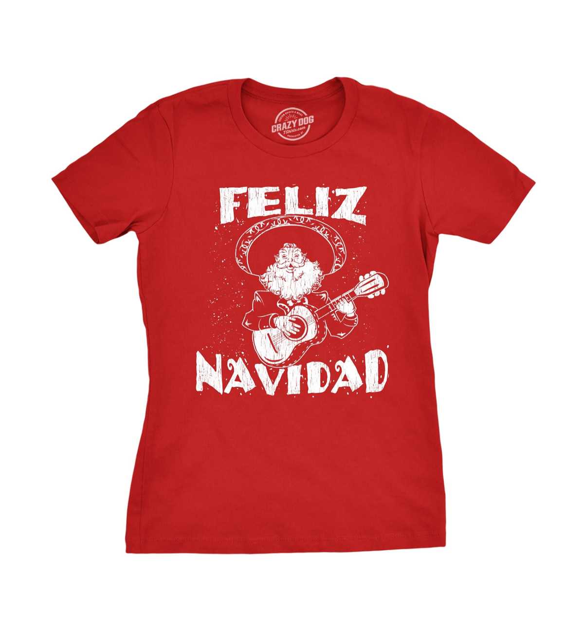 Feliz Navidad Shirts: Spanish Holiday Tees | Inspire Uplift