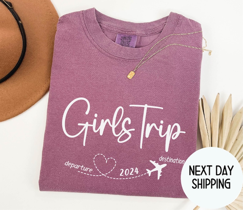 Custom Girls Trip Matching Shirt, Girls Trip Crew Shirt, Gir | Inspire ...