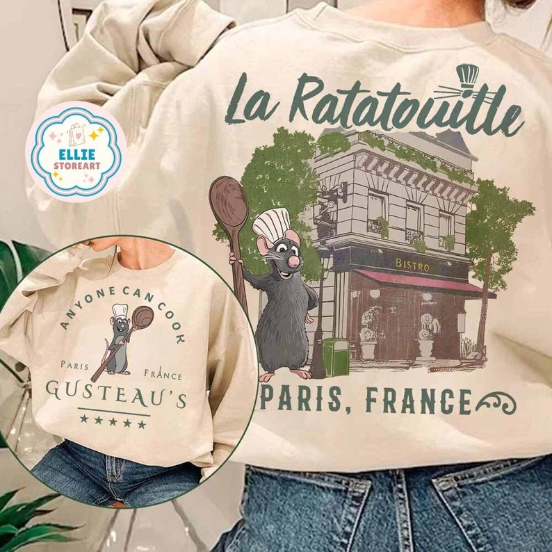 Two-sided Disney Pixar Ratatouille Remy Chef Anyone Can Cook | Inspire ...