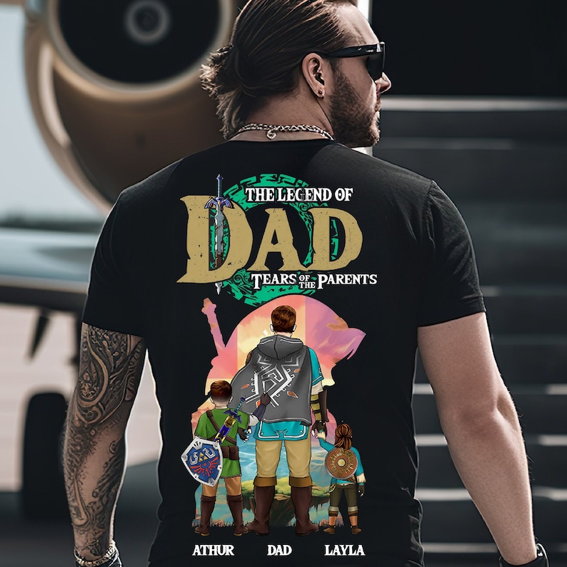 Personalized The Legend of Dad Tears of The Parents Shirts,F | Inspire ...