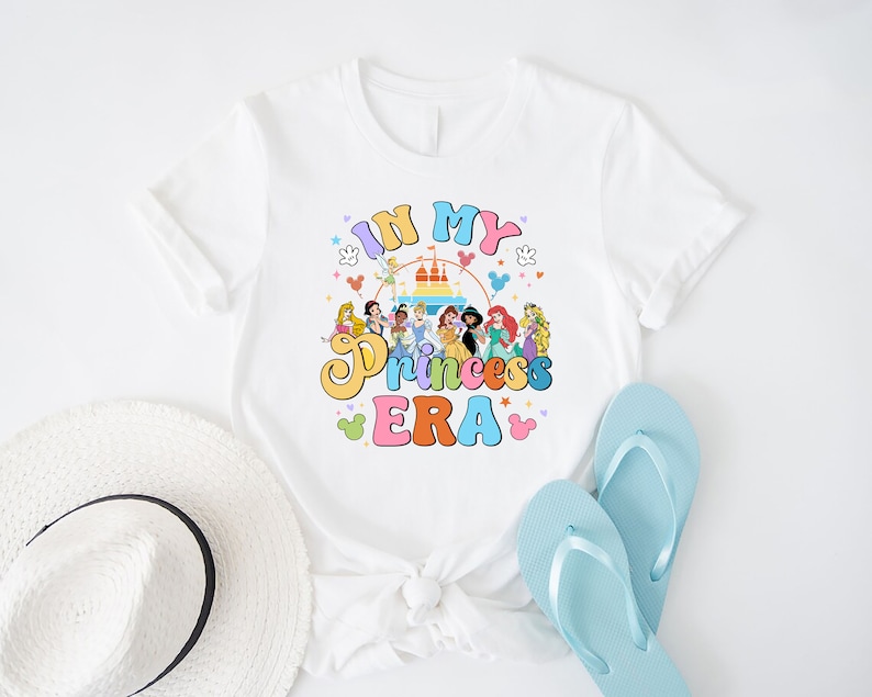 In My Princess Era Shirt, Girls Disney Princess Shirt, Disne | Inspire ...