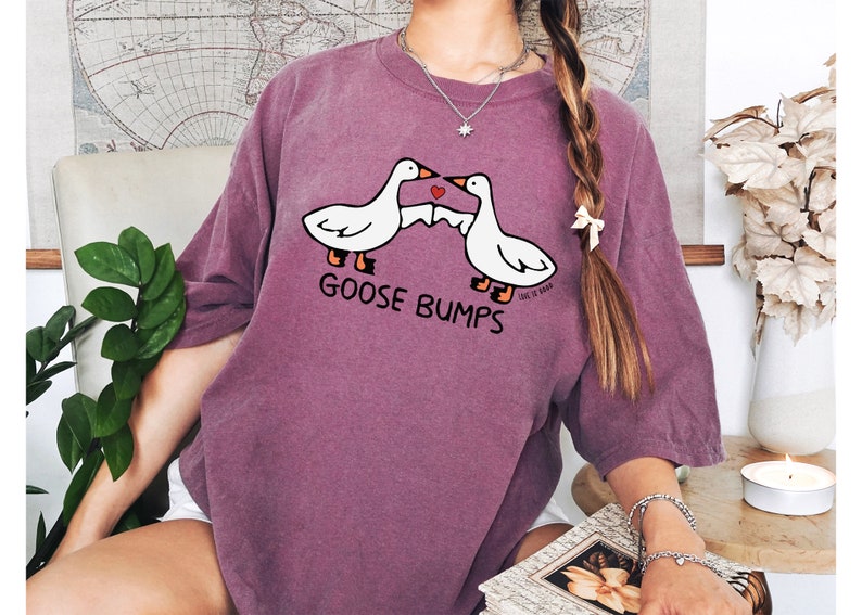 Comfort Colors Goose Bumps Shirt, Valentines Day Shirt, Goos | Inspire ...