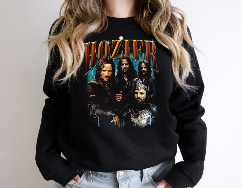 Hozier Shirt, Lord Of The Rings Hozier Aragon Shirt, Hozier | Inspire ...
