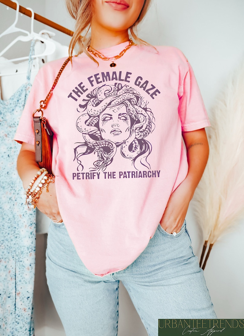 The Female Gaze Shirt, Feminist Sweatshirt, Pro Roe Crewneck | Inspire ...