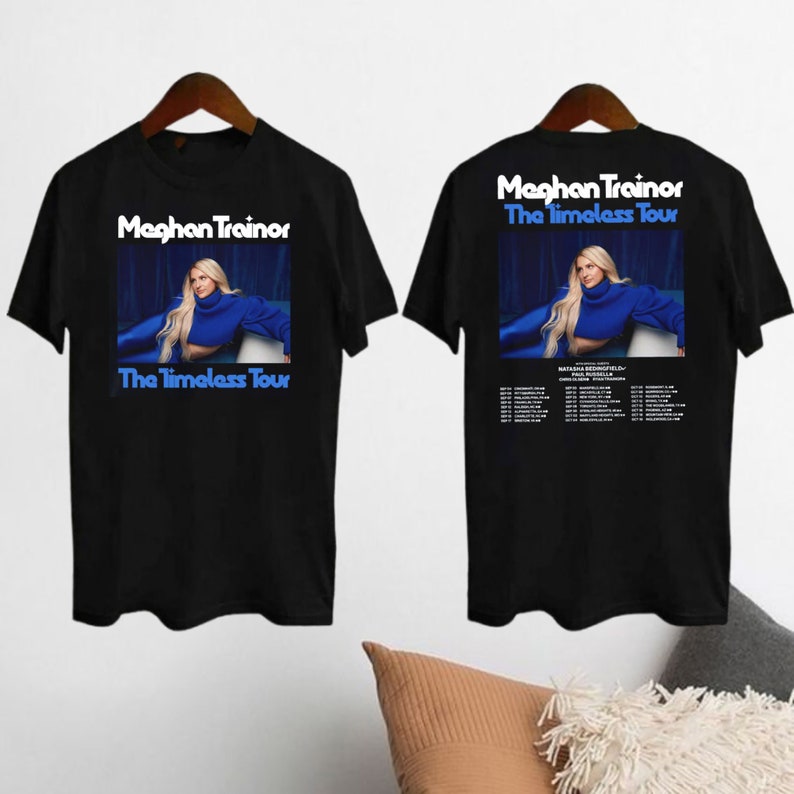 Meghan Trainor The Timeless Tour 2024 Shirt, Meghan Trainor | Inspire ...