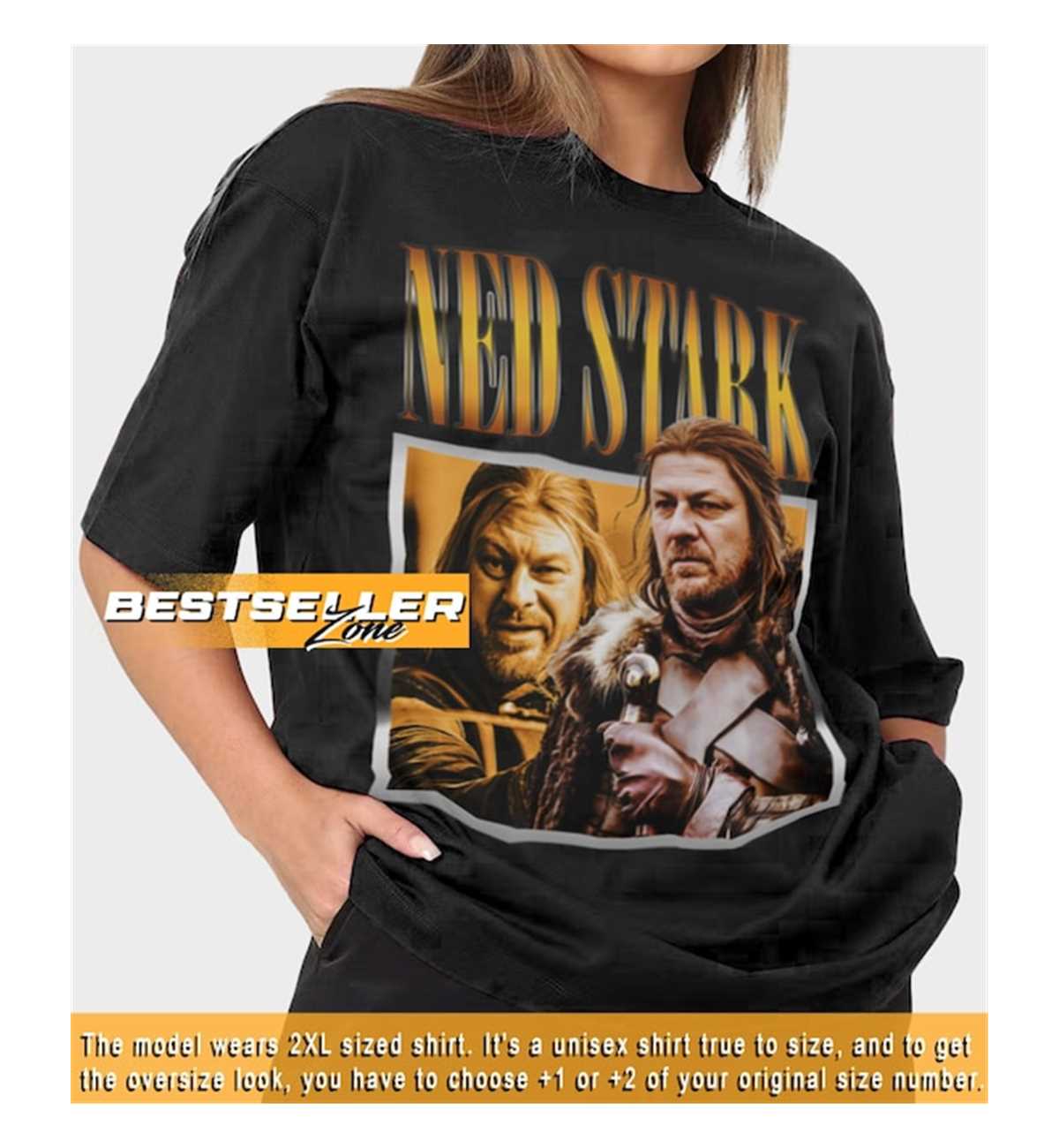 Limited Ned Stark Shirt Character Movie Series Actress - Inspire Uplift