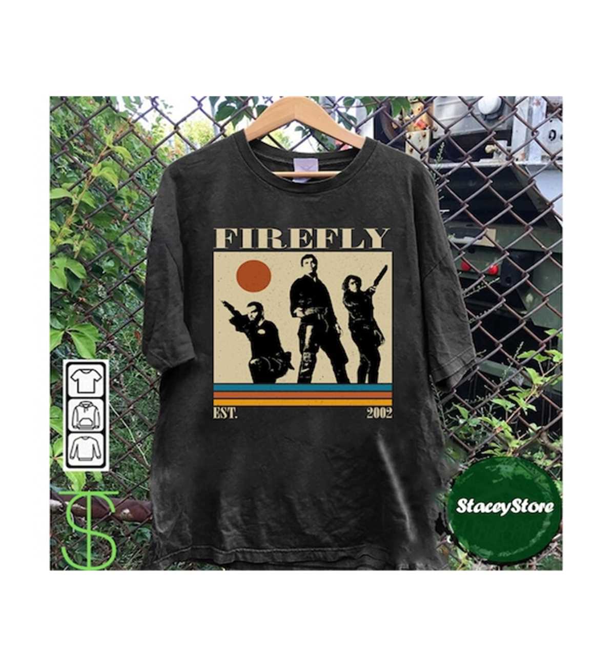 Retro Firefly T-Shirt, Firefly Tees, Firefly Shirt, Firefly | Inspire ...