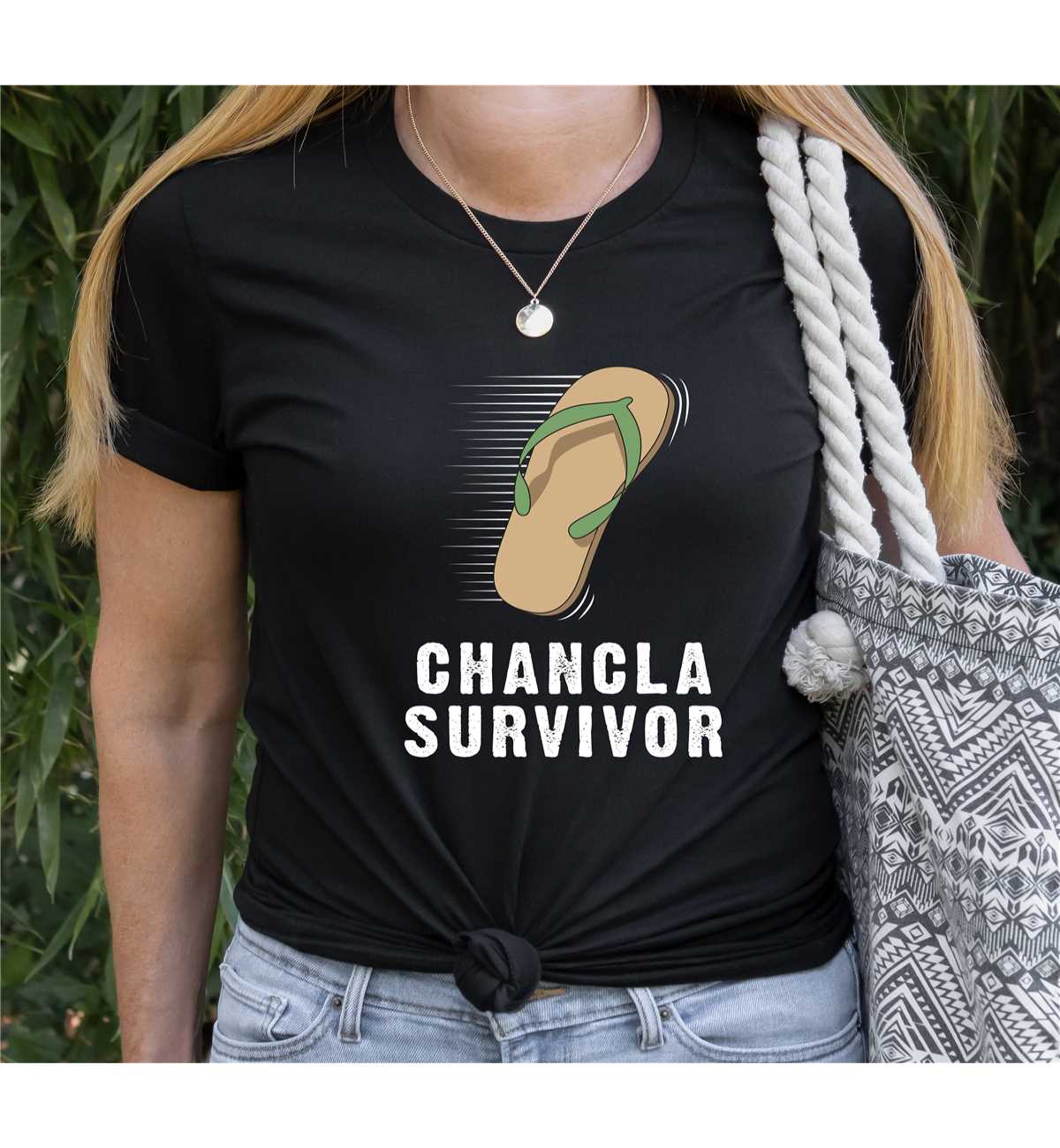 Chancla Survivor Shirt, Flip Flop Shirt, Sarcastic Shirt, | Inspire Uplift