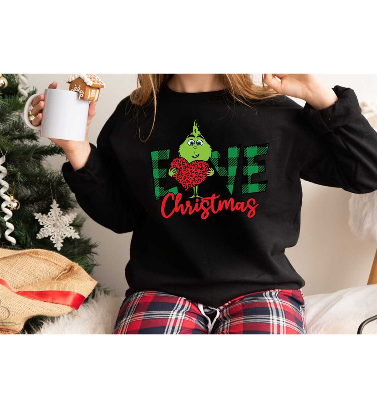 Merry Christmas Grinch Sweatshirt, Grinch Sweater, Grinch Ch - Inspire ...