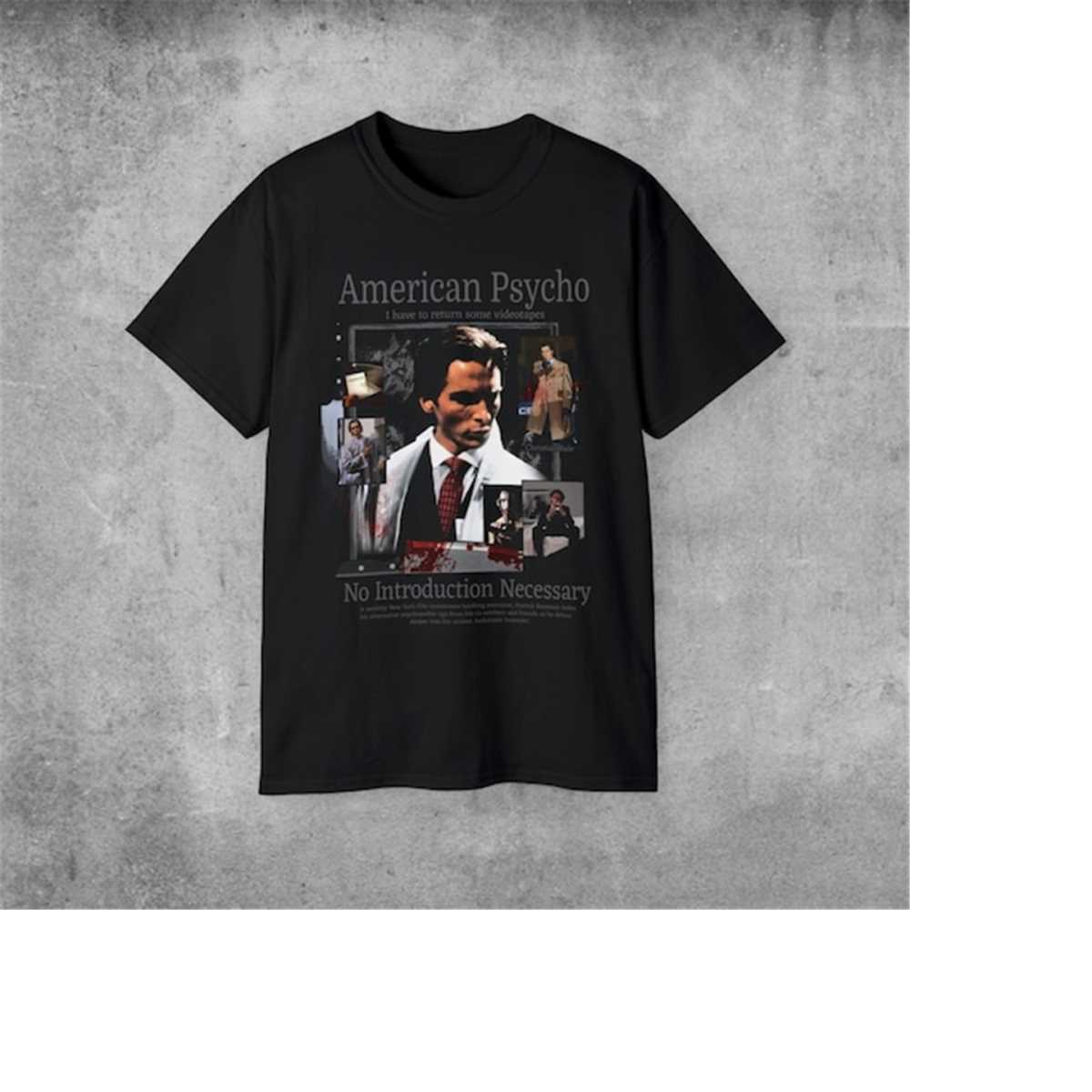 American Psycho T-Shirt, American Psycho Shirt, American Psy | Inspire ...